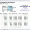 Sistema de amortización constante (método francés) – Archivo Excel