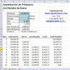 Sistema de amortización constante (método francés) – Archivo Excel